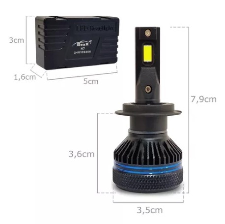 SUPERLED ELITE H11 20000 LUMENS 180 WATTS